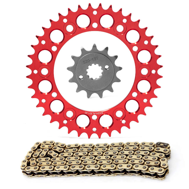 Sprocket Chain Kit For Honda CRF250 CRF250L Rally 520 Pitch Front 13T